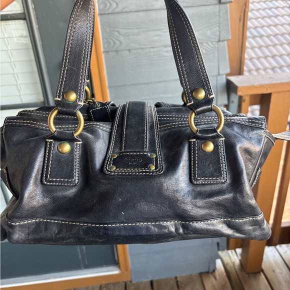 Coach | Bags | Legacy Satchel Scarf Lined Limited Edition Coach Bag ...